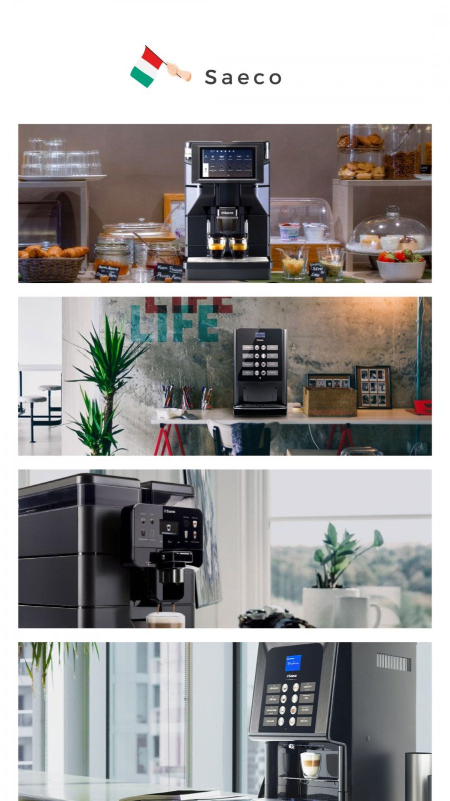 Automatic coffee machines for the office: Nivona vs Saeco :: Green ...