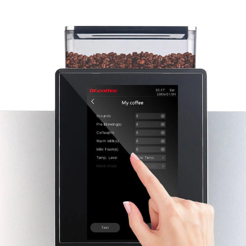 Automatic coffee machine F12 Plus in black