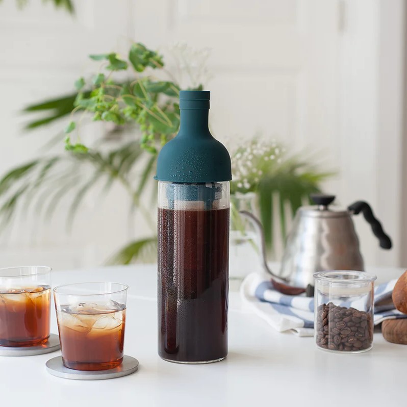 Hario Filter-in Coffee Bottle turquoise for cold brew
