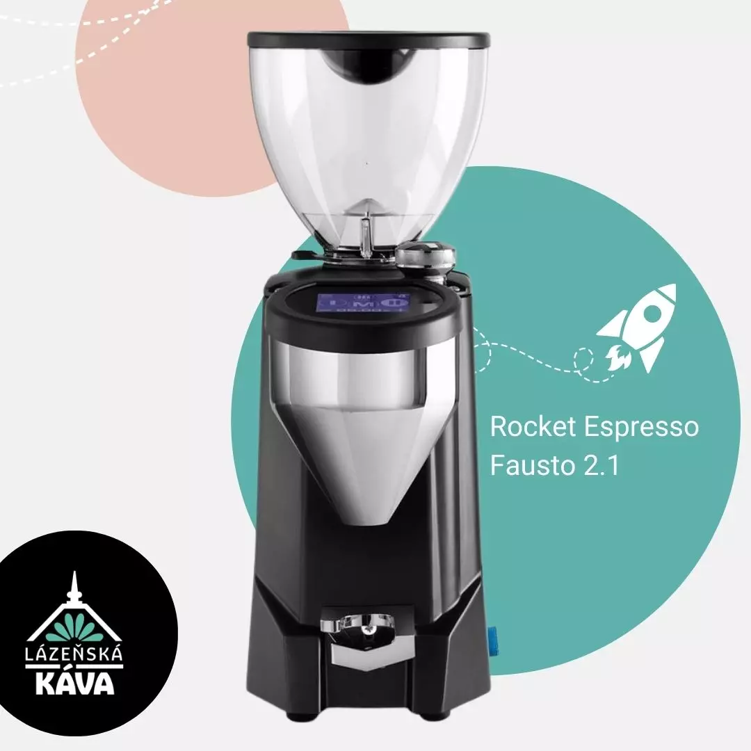 Rocket Espresso FAUSTO 2.1 black electric espresso grinder