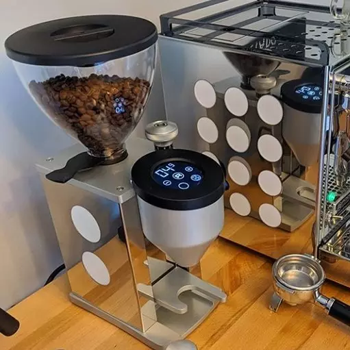 Rocket Espresso FAUSTINO white electric espresso grinder